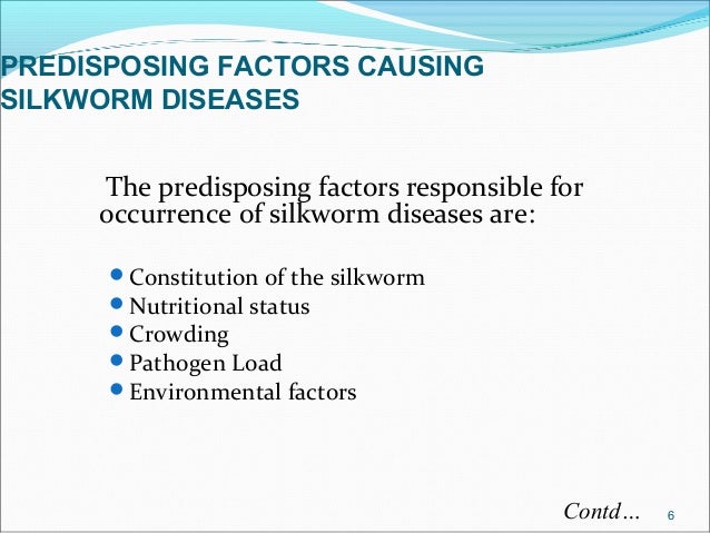 Integrated disease management in silkworm bombyx moril