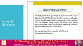 Integrated education | PDF