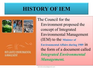 Integrated environmental management | PPTX
