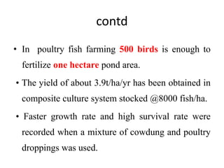 Integrated farming | PPTX