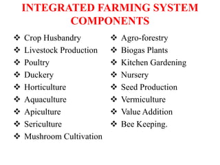 Integrated farming | PPTX