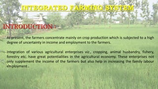 Integrated farming system | PPTX