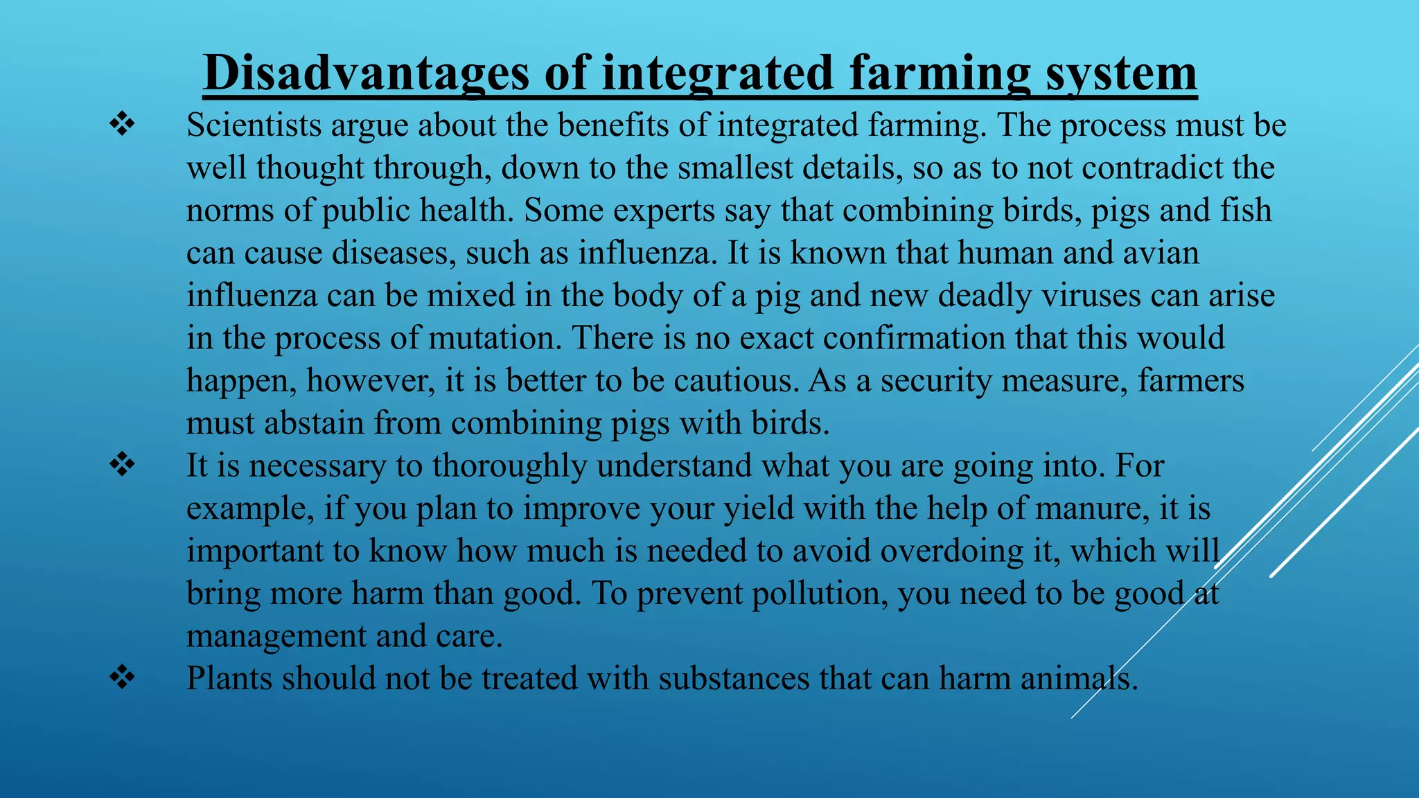 Integrated farming system | PDF
