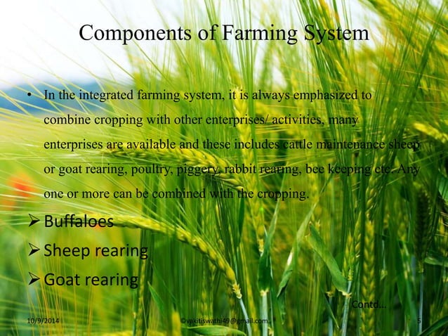 Integrated Farming System | PPTX