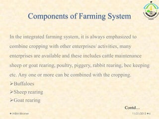 Integrated farming system copy (2) | PPTX