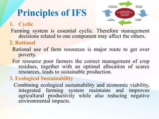 Integrated farming system and sustainable agriculture | PPTX