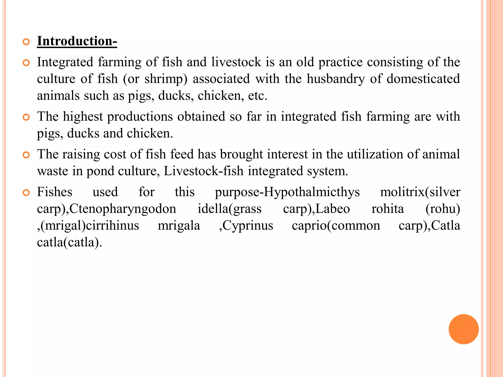 Integrated Farming System (IFC) | PDF