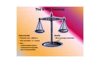 Integrated Financial Management Information Systems (IFMIS) | PDF