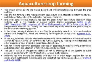 Integrated Fish Farming as best Sustainable farming.pptx