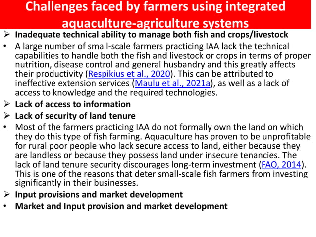 Integrated Fish Farming as best Sustainable farming.pptx | Agriculture ...