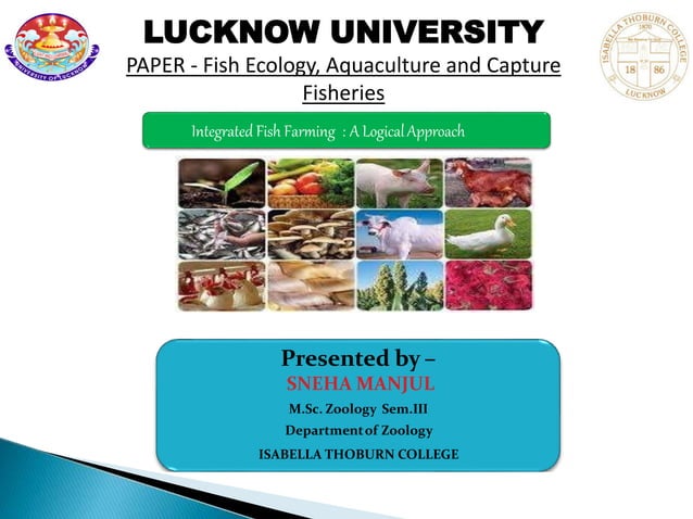 integratedfishfarming MSC SEM 3 PAPER 4 - (Fish Ecology, Aquaculture ...