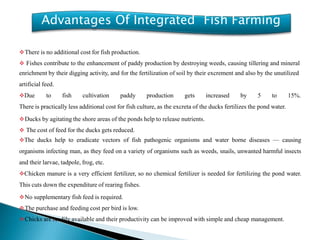 integratedfishfarming MSC SEM 3 PAPER 4 - (Fish Ecology, Aquaculture ...
