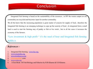 integratedfishfarming MSC SEM 3 PAPER 4 - (Fish Ecology, Aquaculture ...