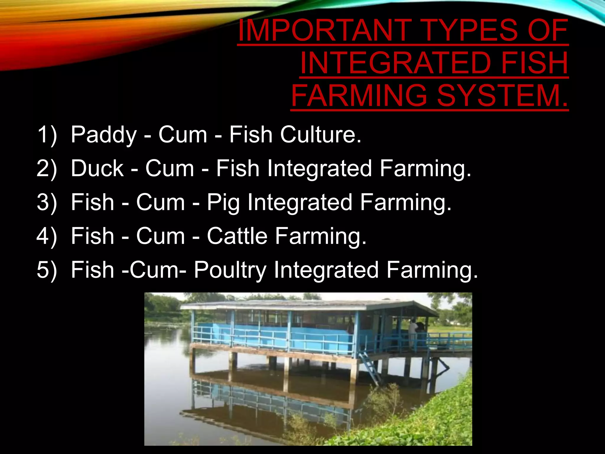 Integrated fish farming system | PPTX