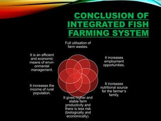 Integrated fish farming system | PPTX
