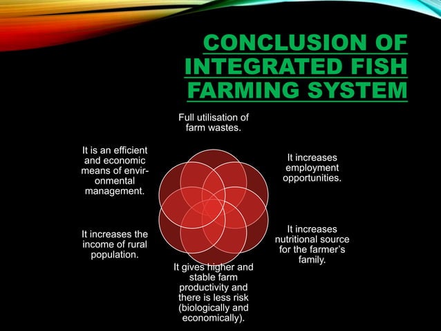 Integrated fish farming system | PPT