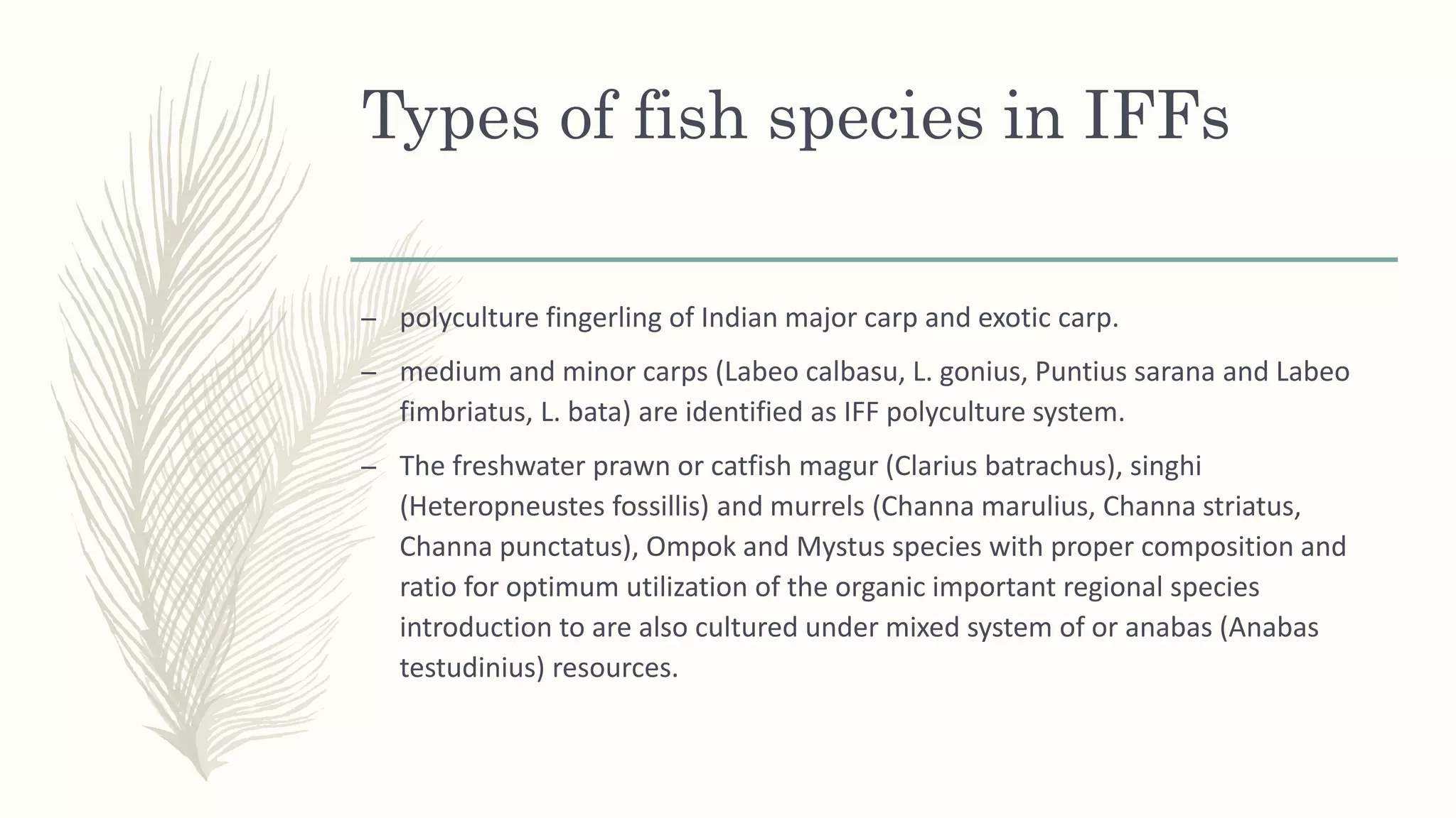Integrated fish farming system | PPTX
