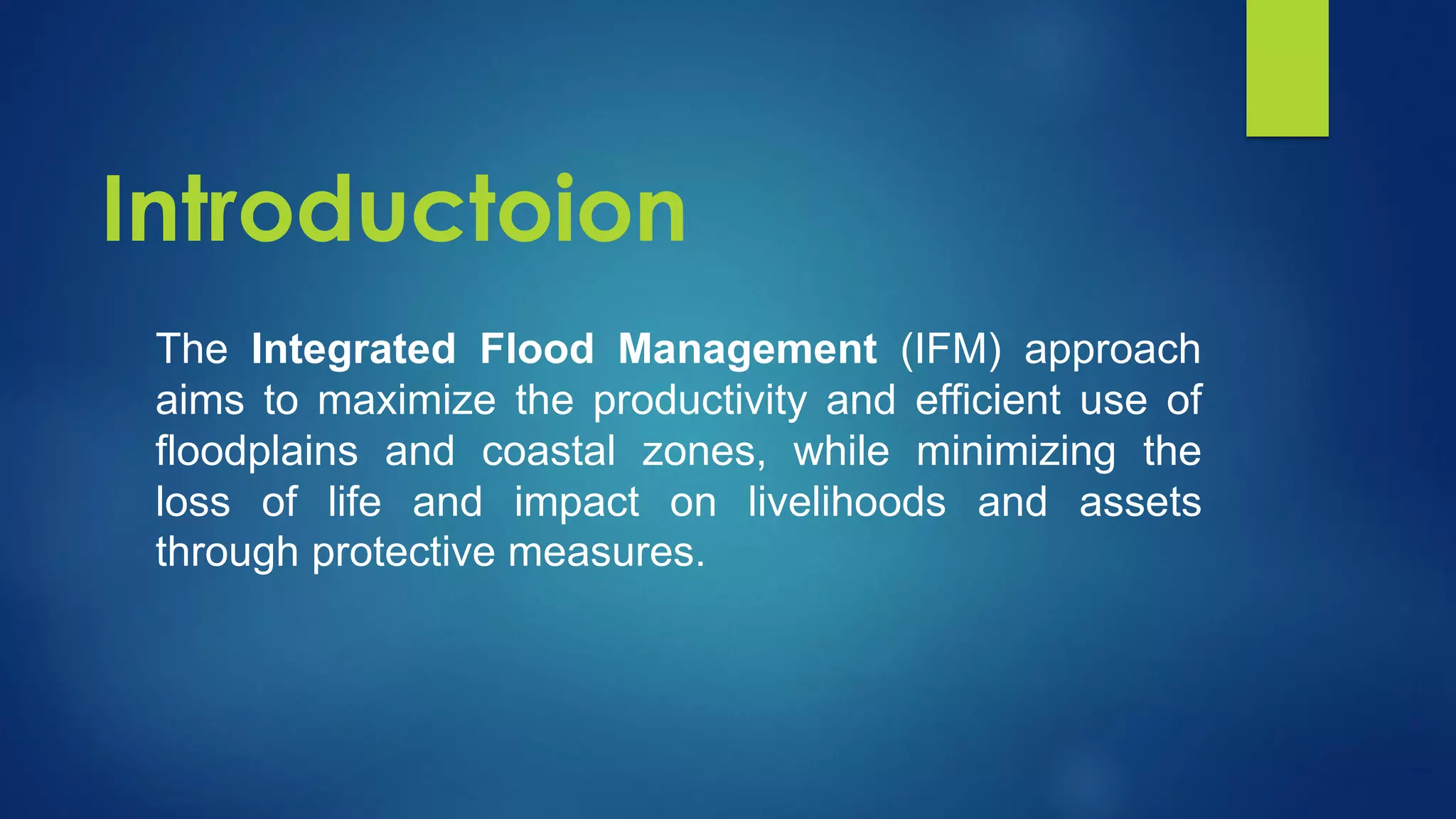 Integrated Flood Management (IFM) | PDF