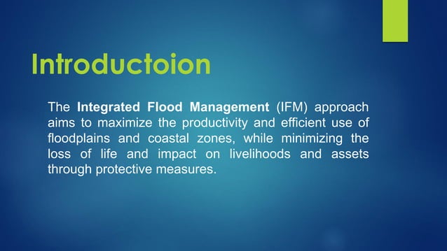Integrated Flood Management (IFM) | PDF