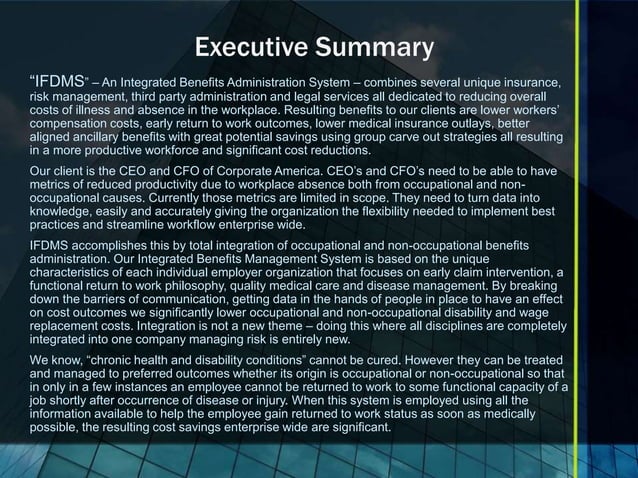 Integrated Functional Disability Management System | PPTX | Health ...