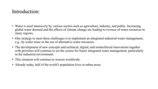 Integrated Industrial Water Management –.pptx