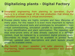 Integrated industry- Manufacturing of the Future | PPTX