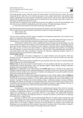 Integrated inventory management key to organizational profitability and ...