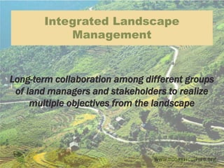 Integrated landscape management in Kenya - WB Land and Poverty ...