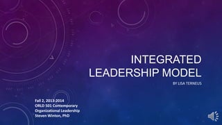 Integrated leadership model | PPTX