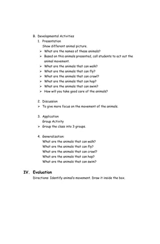 Integrated lesson plan in science | PDF
