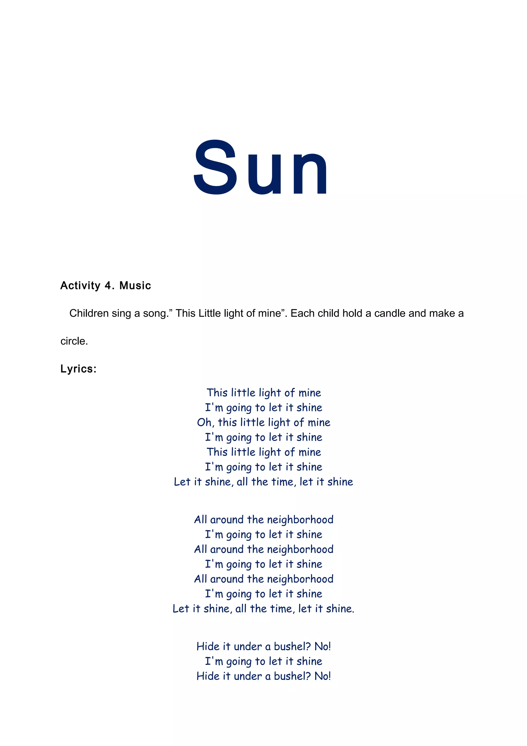 Integrated lesson plan science | DOC