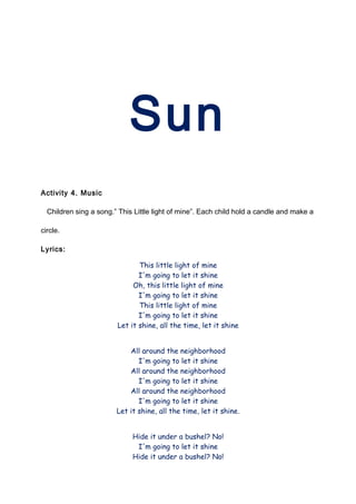 Integrated lesson plan science | DOC