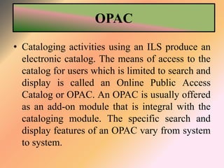 Integrated library management system | PPTX