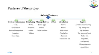 Integrated library management system | PPTX | Databases | Computer ...