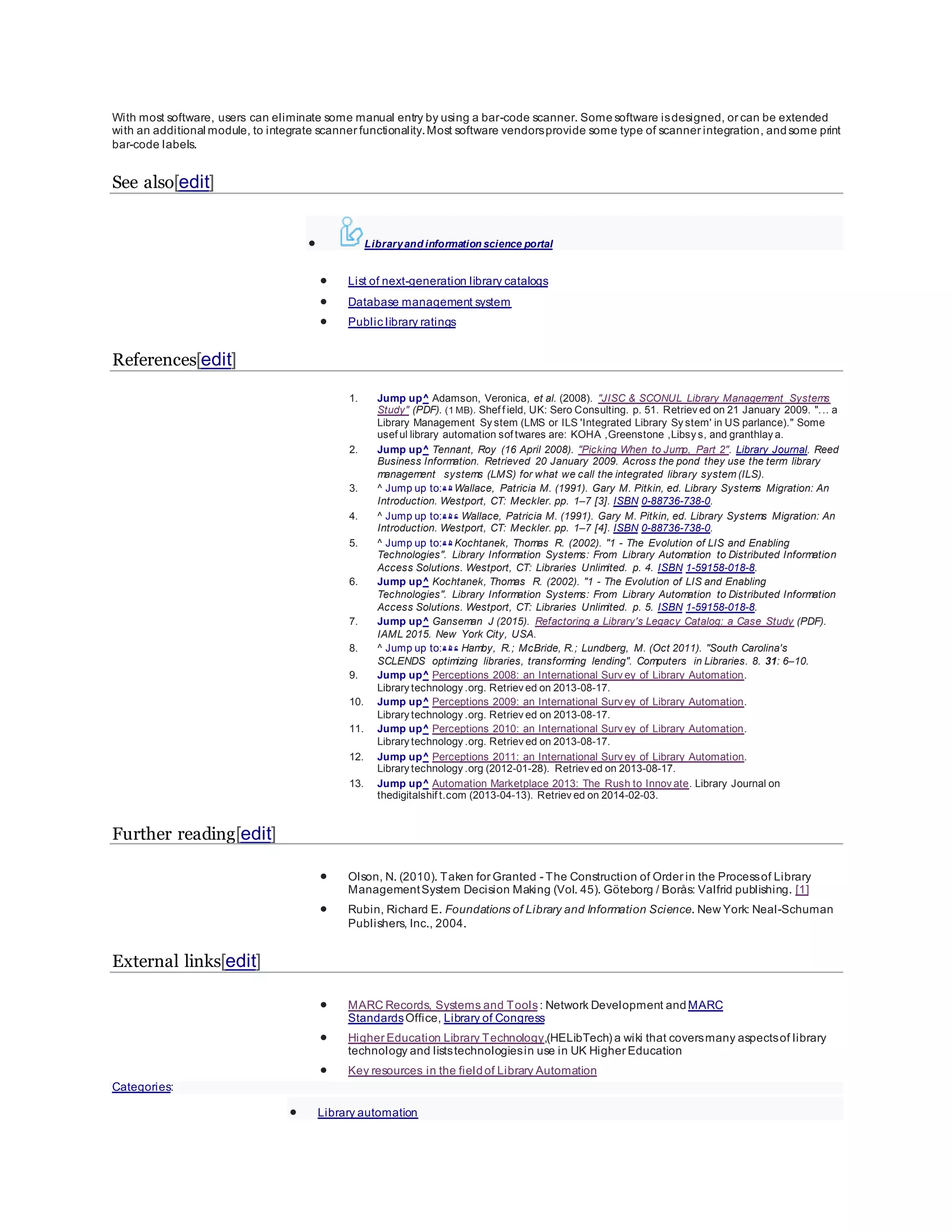 Integrated library system | DOCX