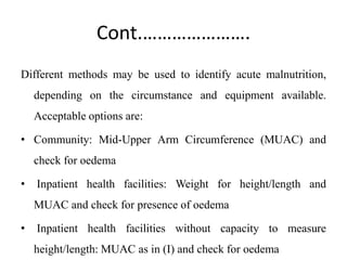 INTEGRATED MANAGEMENT OF ACUTE MALNUTRITION.pptx