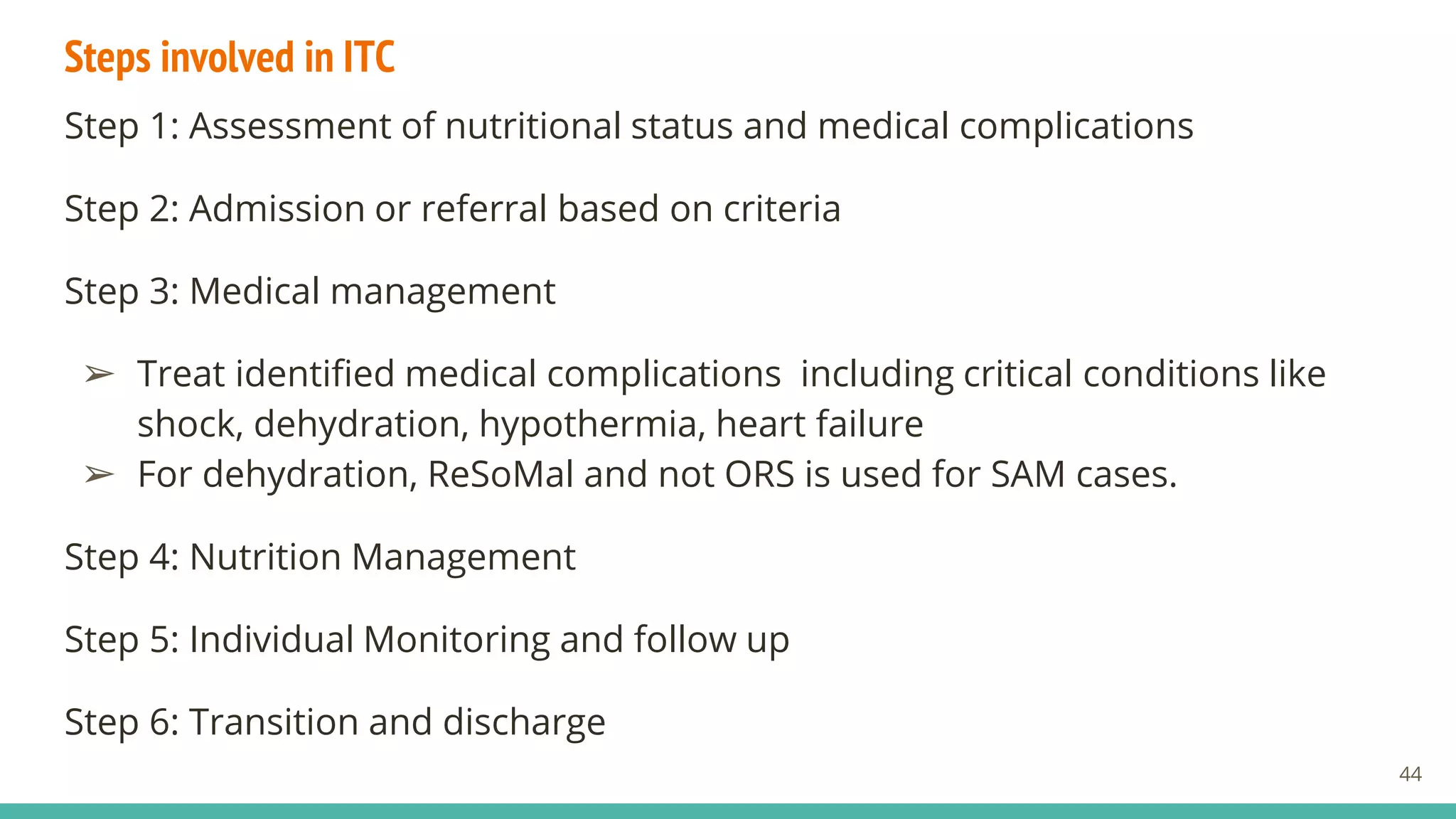 Integrated management of acute malnutrition (imam) | PPTX