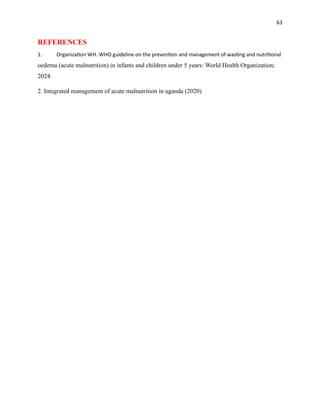 INTEGRATED MANAGEMENT OF ACUTE MALNUTRITION (IMAM) 1st EDITION NOVEMBER ...
