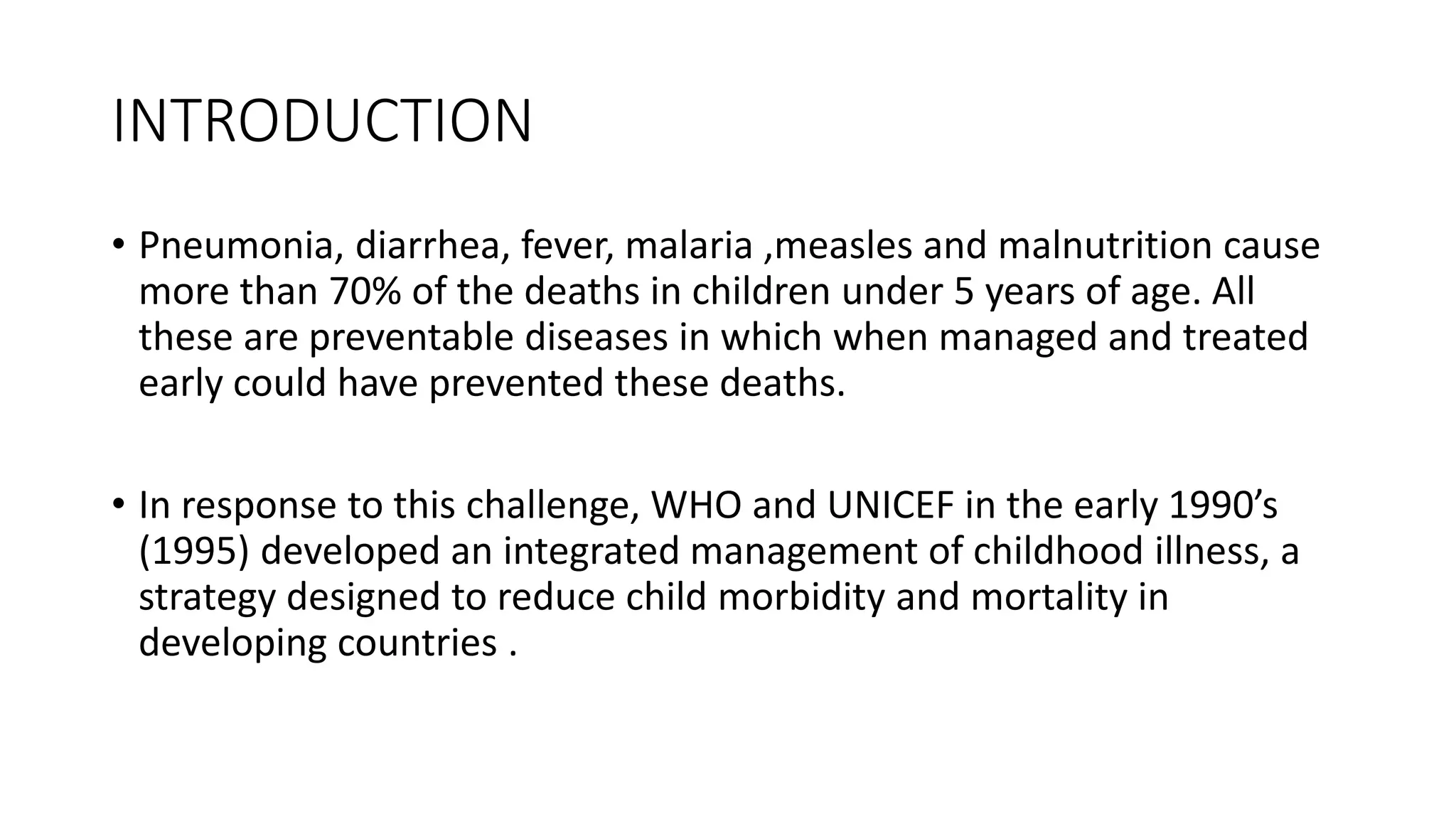 INTEGRATED MANAGEMENT OF CHILDHOOD ILLNESSES.pptx