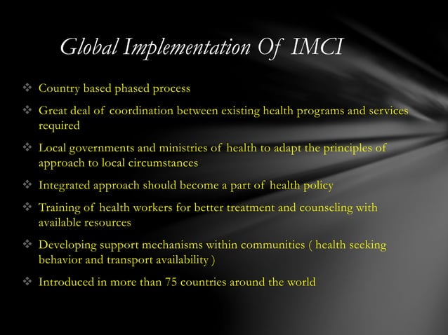 Integrated Management of Childhood Illness (IMCI).pptx