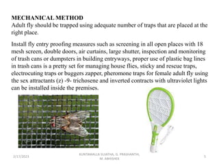 Integrated management of House Flies.pptx