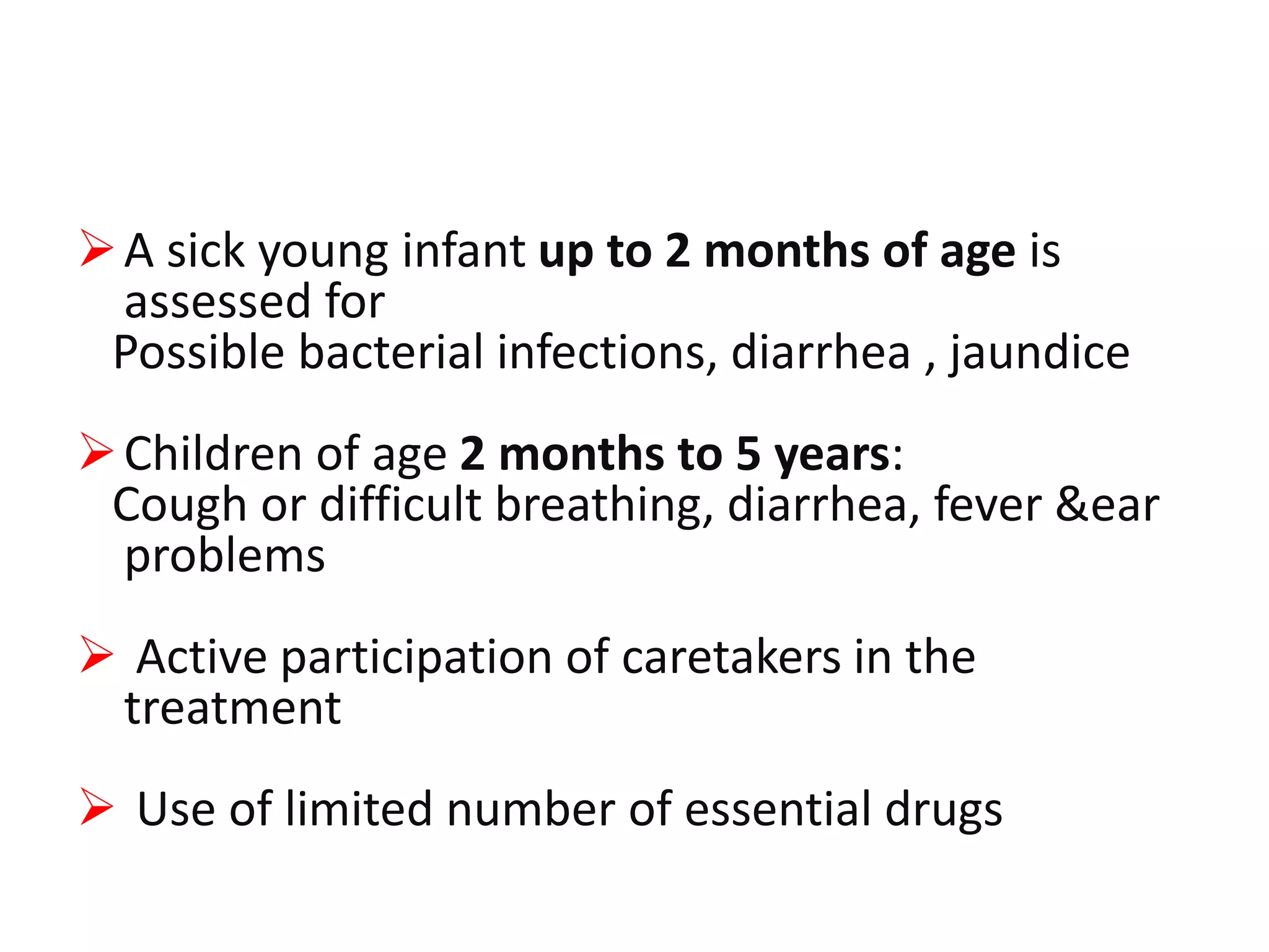 Integrated management of neonatal and childhood illness | PPTX