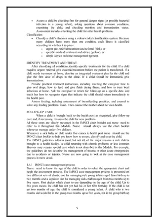 Integrated management of newborn and childhood illness module | DOCX