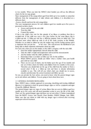 Integrated management of newborn and childhood illness module | DOCX