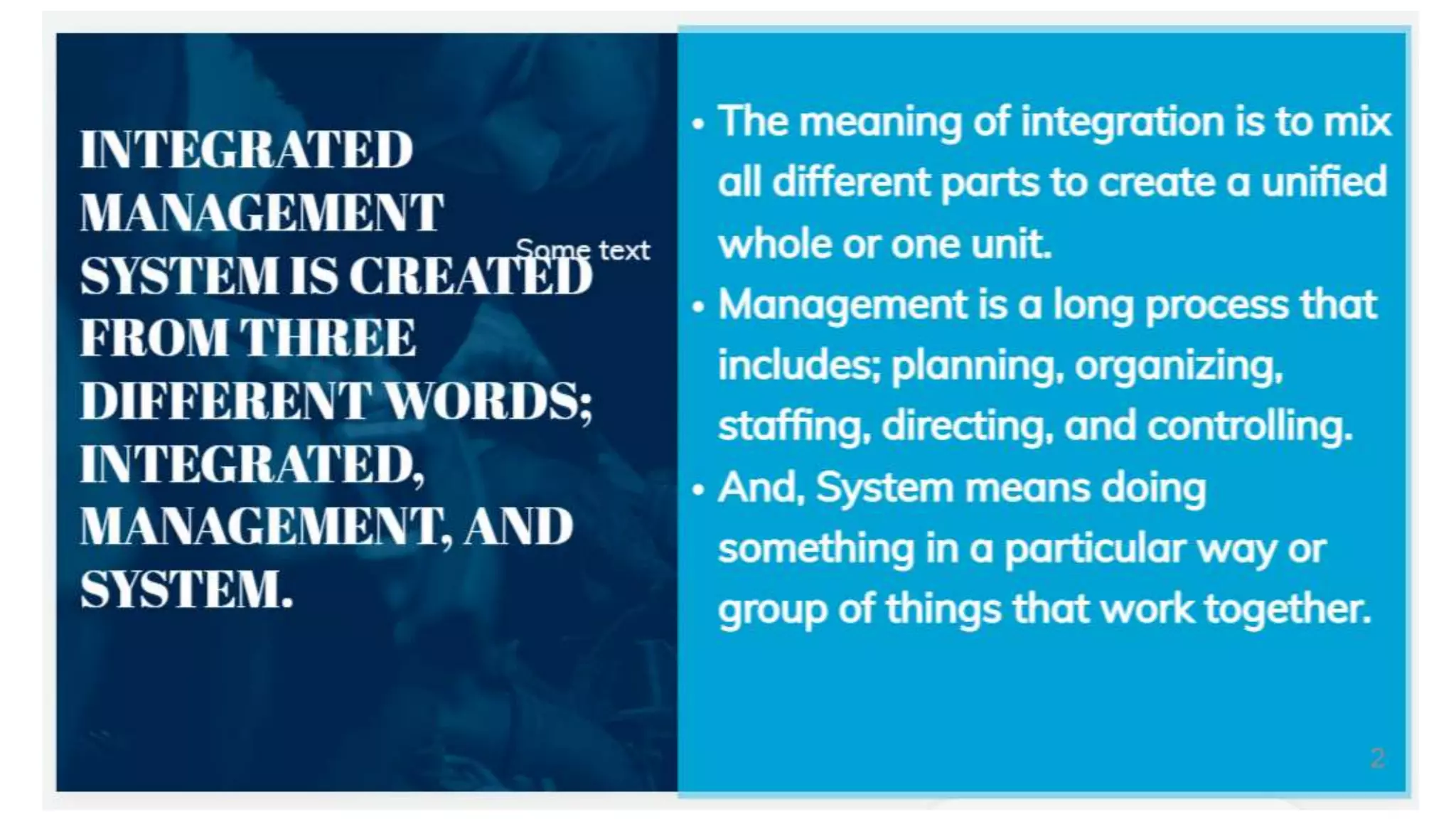 Integrated Management System (IMS).pptx | Business | Business and Finance