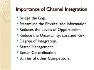 Integrated marketing channels | PPT