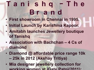 Integrated marketing communication Tanishq | PPTX