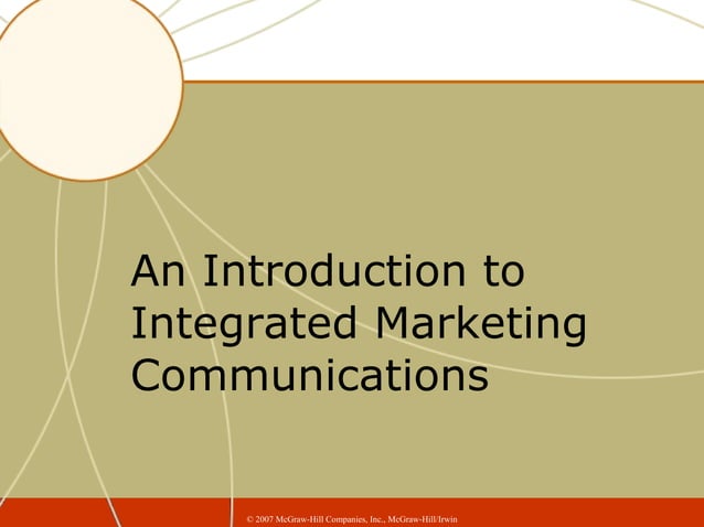 Integrated Marketing Communications | PPT