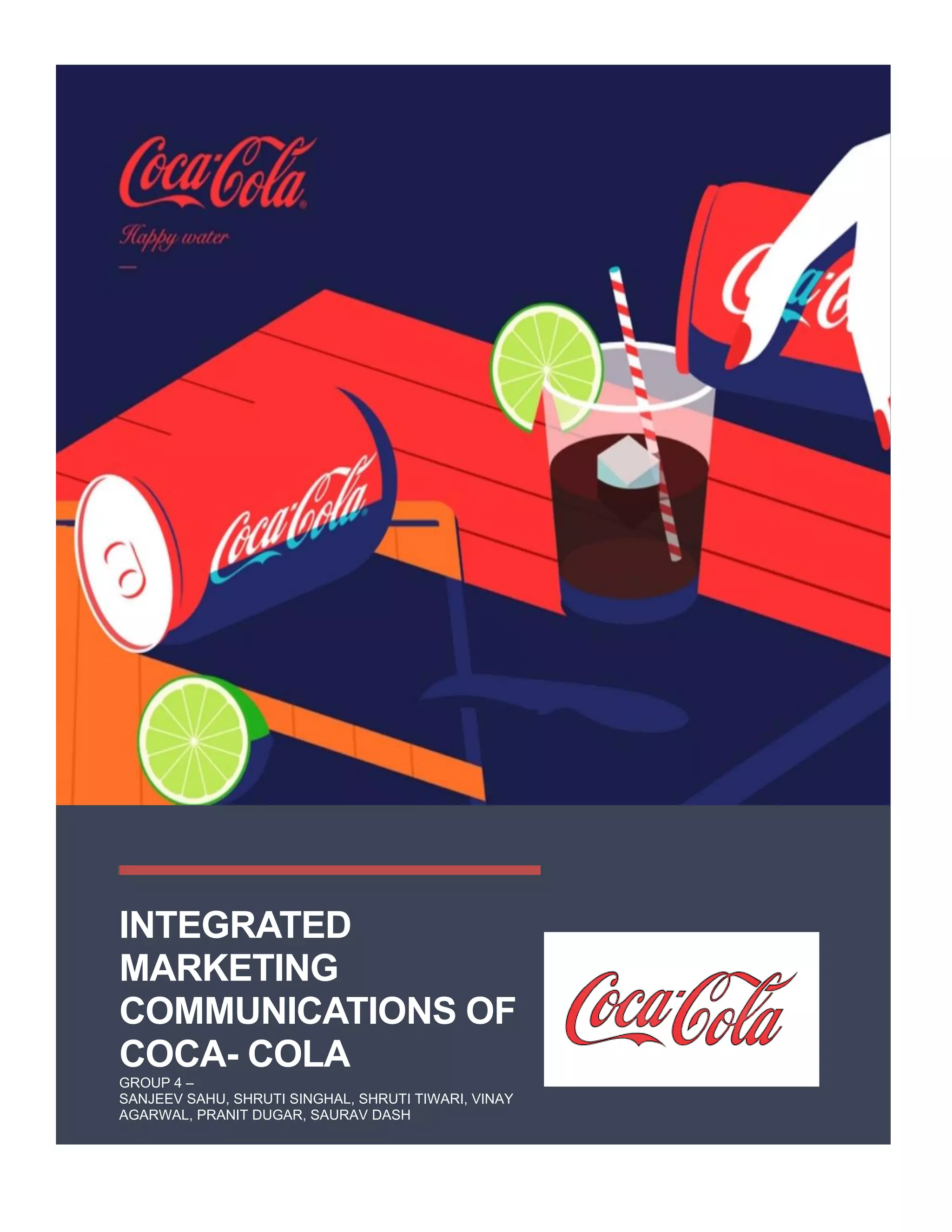 Marketing Communications of Coca -Cola | PDF