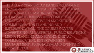 Integrated Marketing Communications Programme - Delhi School of Mass ...